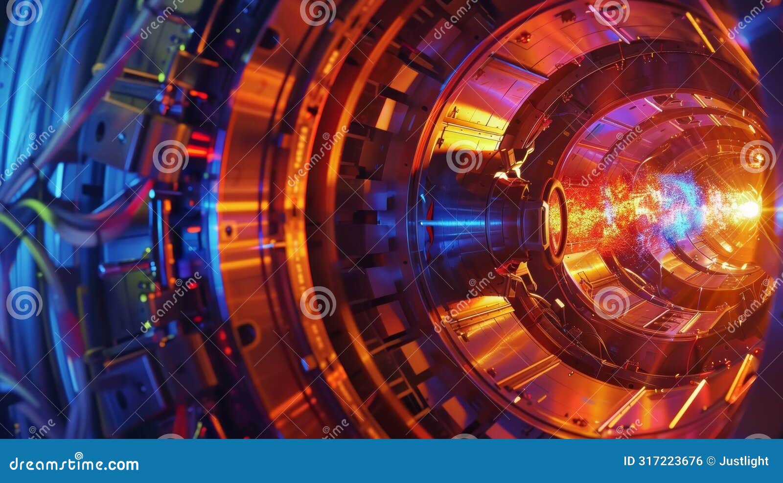 Inside the Accelerator Particles Zoom by at Astonishing Speeds ...