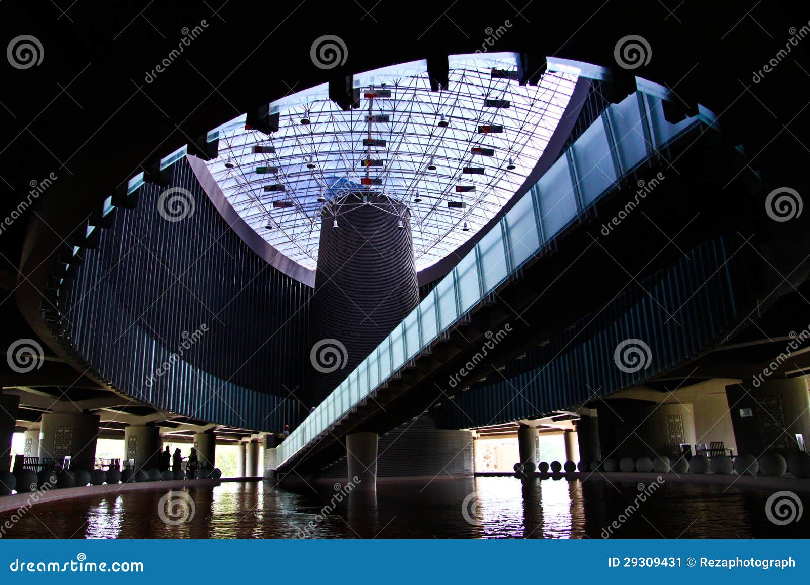 Inside of Aceh Tsunami Museum Editorial Photo - Image of open, displays ...