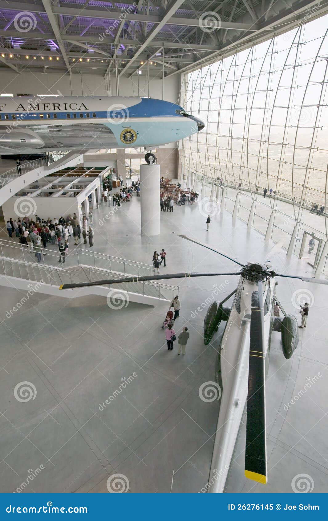 Inside the Air Force One Pavilion Editorial Image - Image of ...