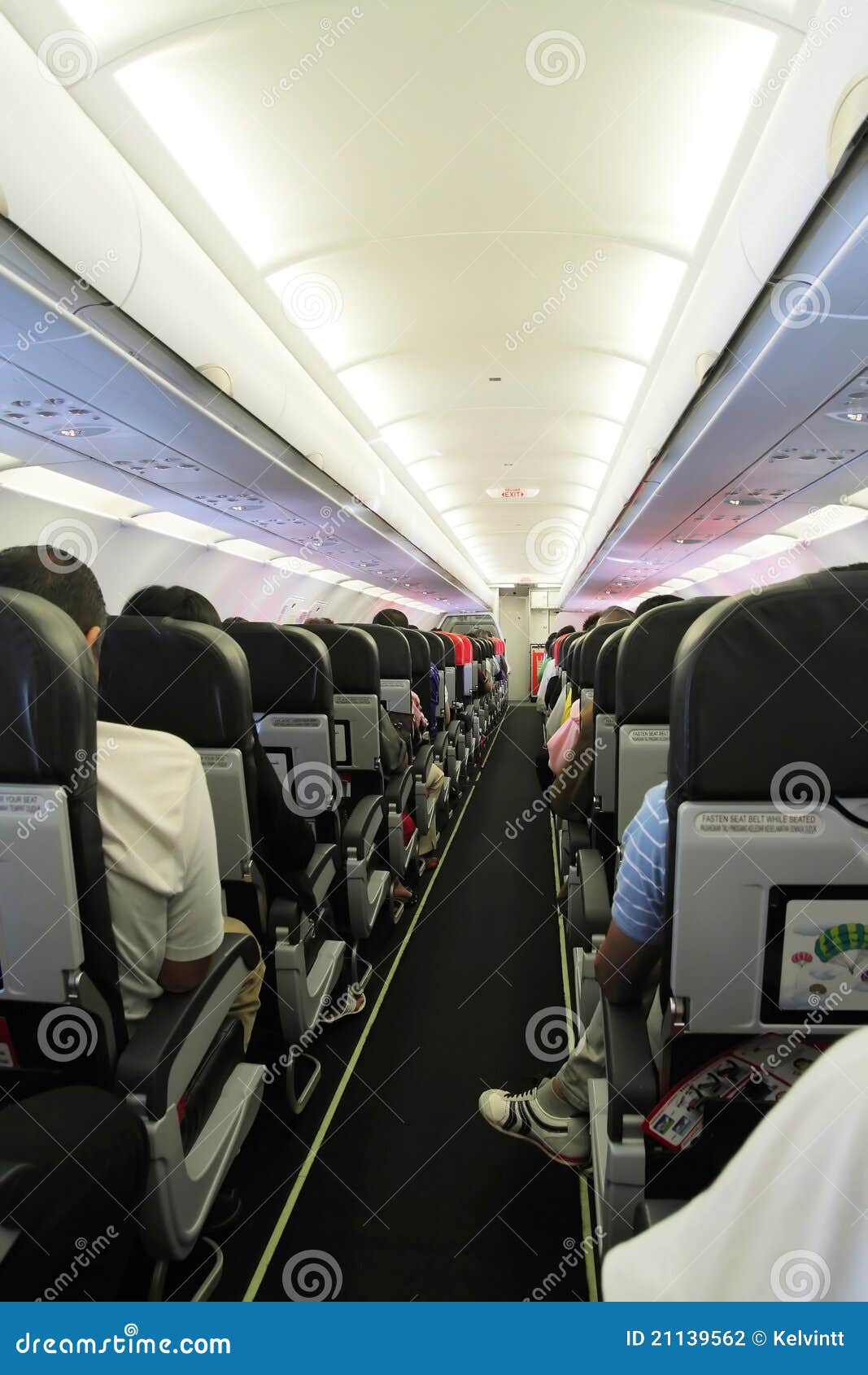 Airplane Cabin Interior
