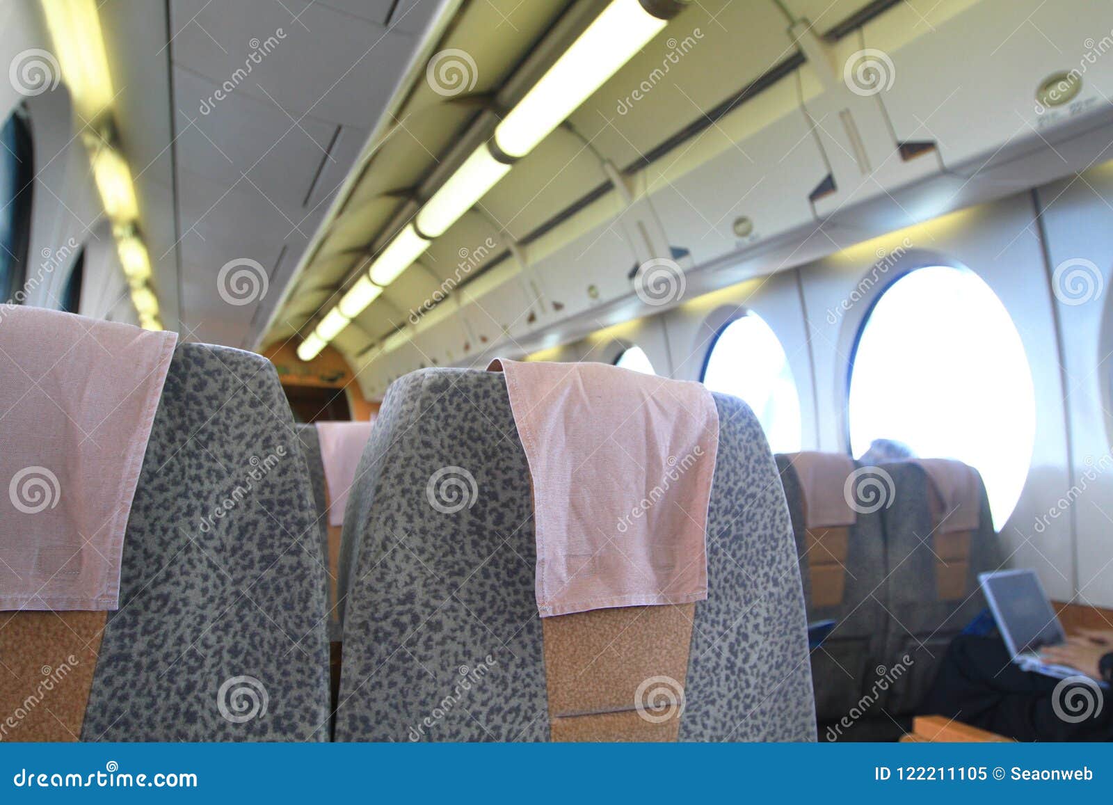 The Inside of Airport Express at Hk 2010 Stock Image - Image of ...