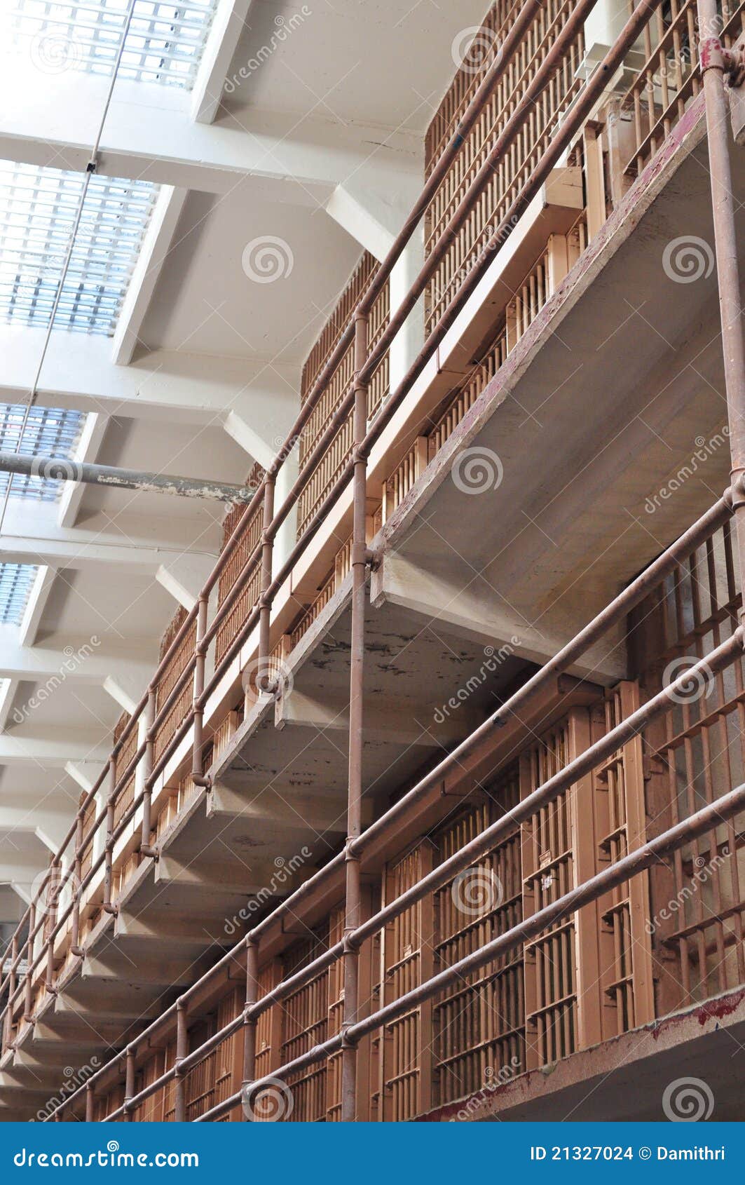 Inside Alcatraz stock photo. Image of cells, united, states - 21327024