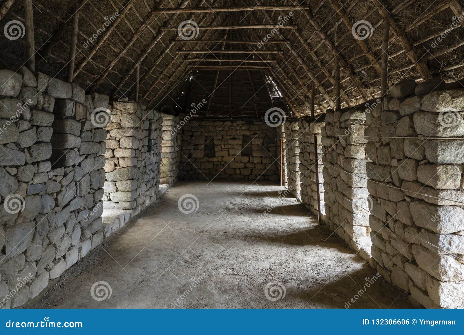 Inside an Ancient House at Machu Picchu, Peru Stock Photo - Image of ...