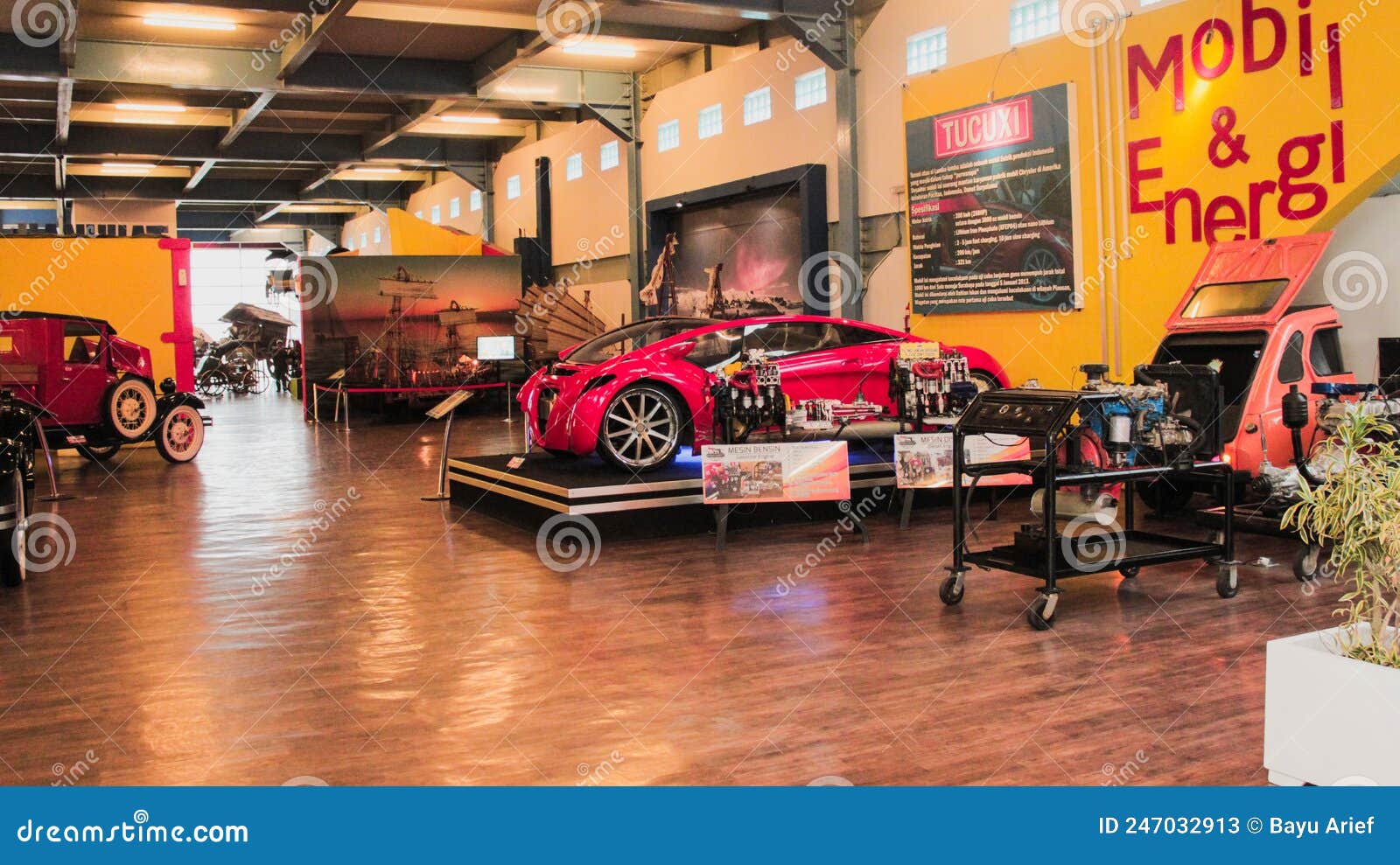 Inside of Angkut Museum Display Editorial Stock Photo - Image of ...
