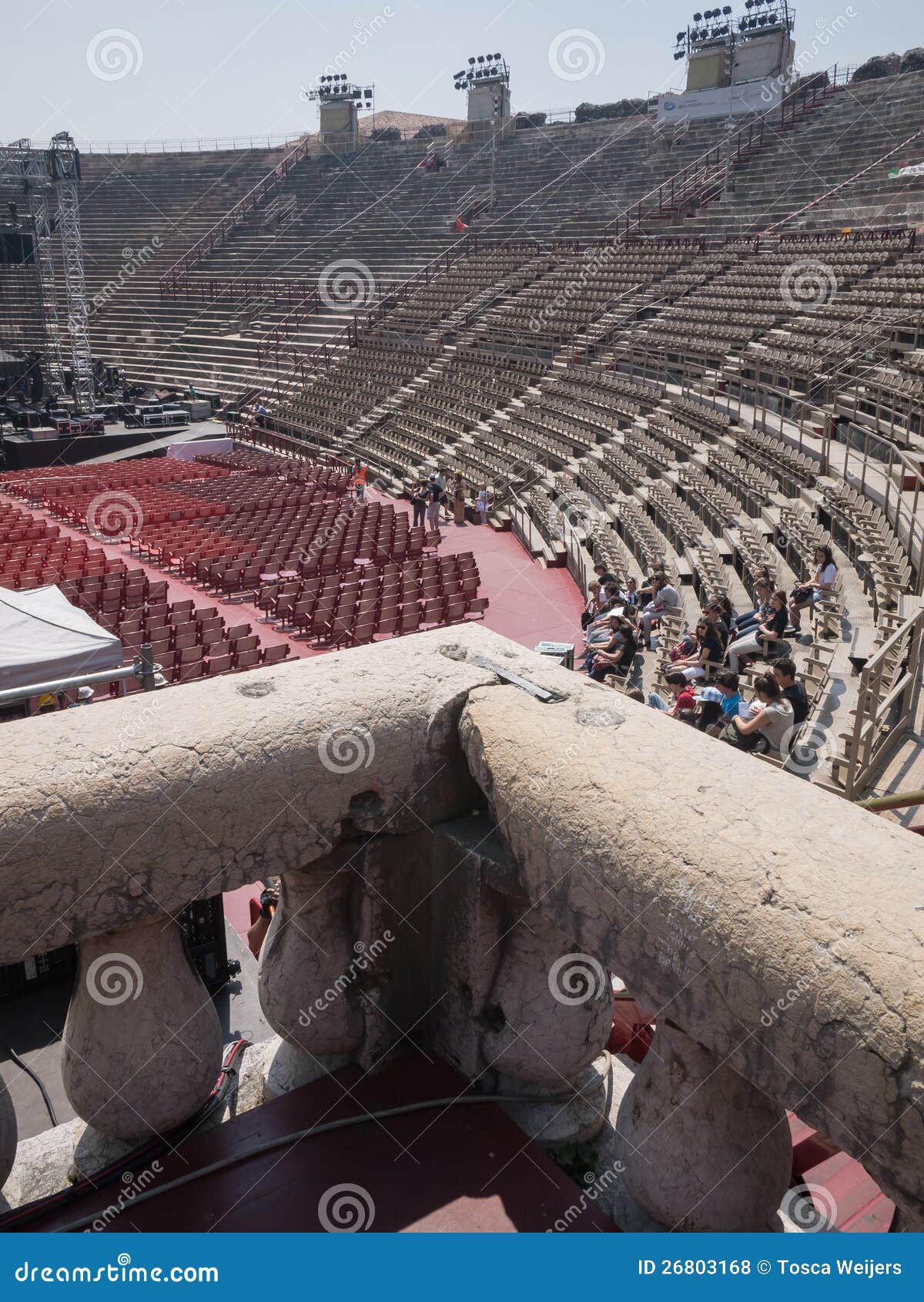 Inside the arena di Verona editorial stock photo. Image of italian ...
