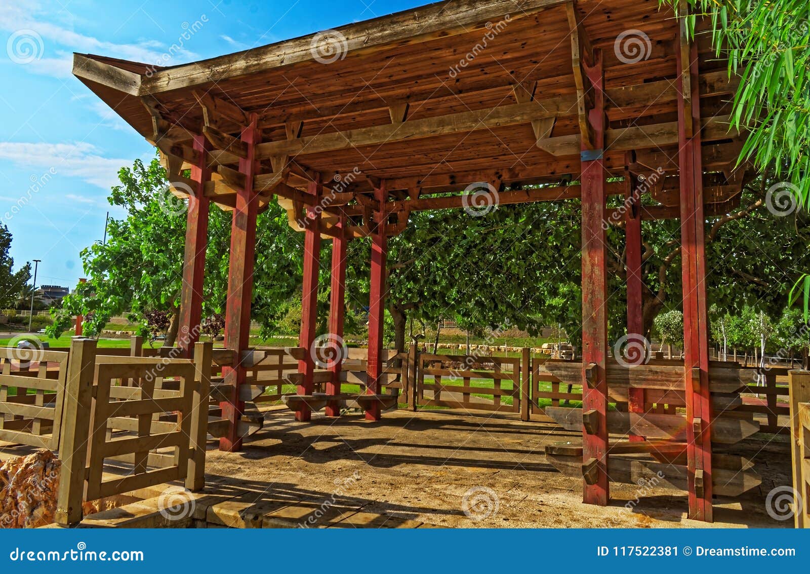 The inside of an asian hut stock image. Image of harmony - 117522381