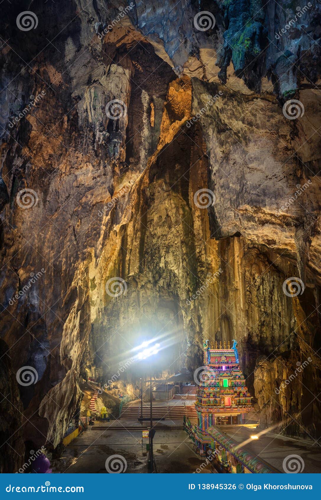 Inside of Batu Caves. Malaysia Stock Photo - Image of inside, lumpur ...