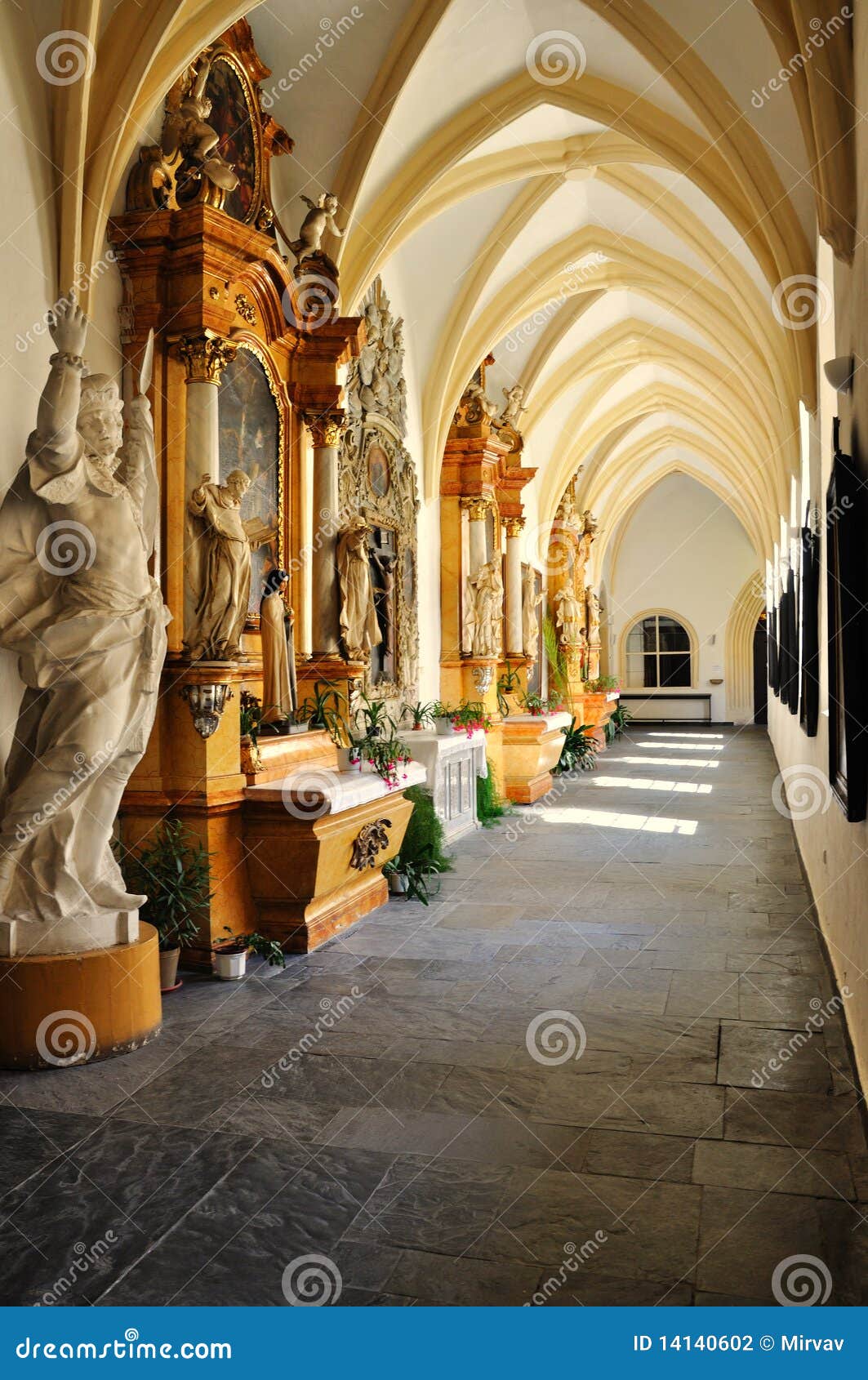 Inside of beautiful church stock photo. Image of christ - 14140602