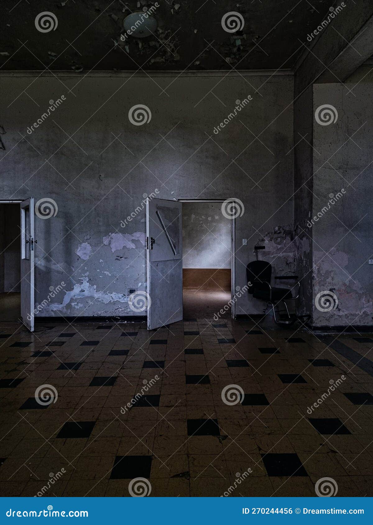 Inside Beechwood asylum stock photo. Image of abandoned - 270244456