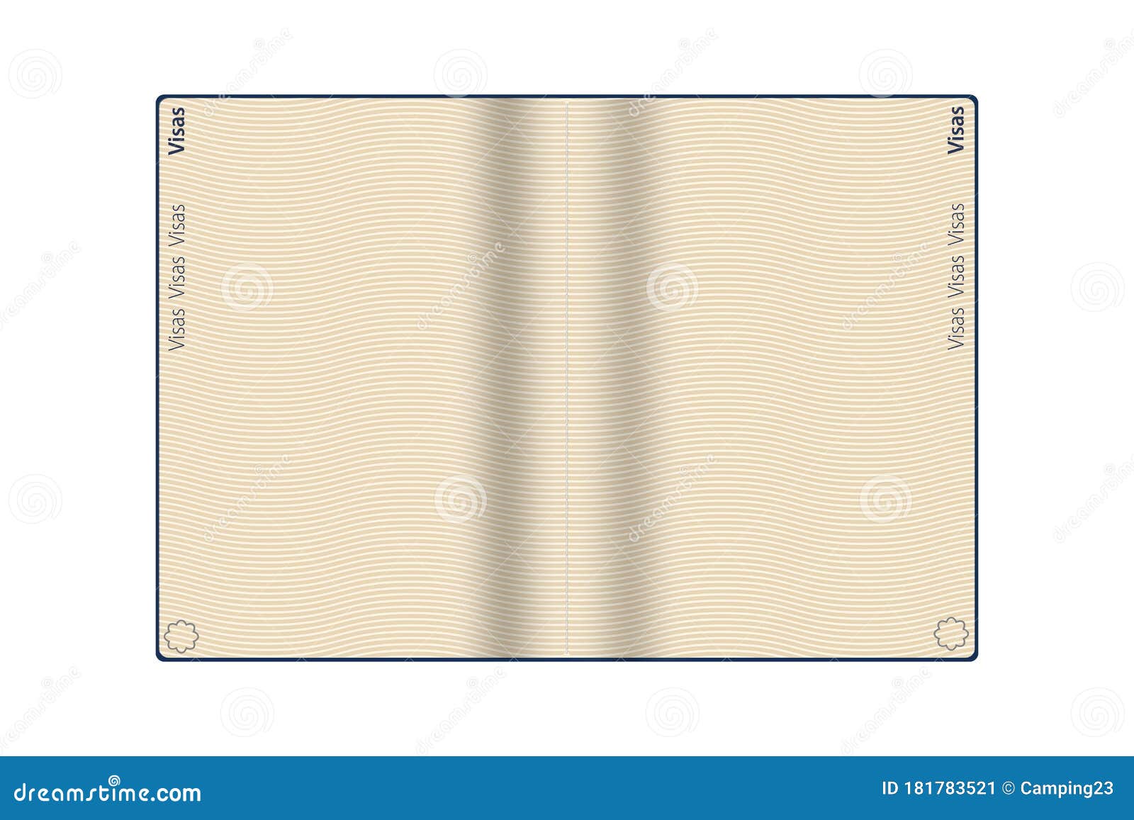 Passport Inside Blank