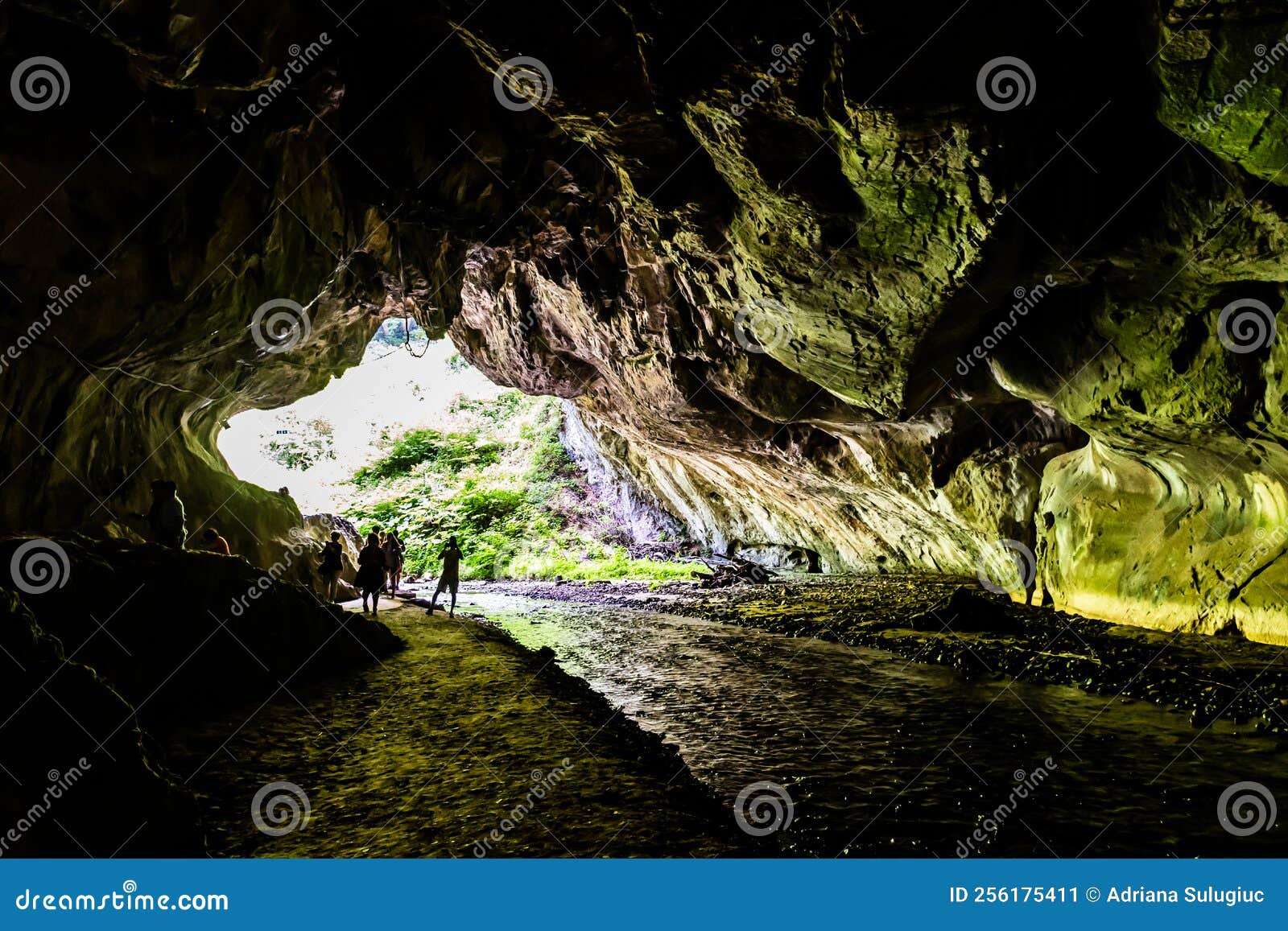 Inside of the Bolii Cave stock image. Image of landscape - 256175411