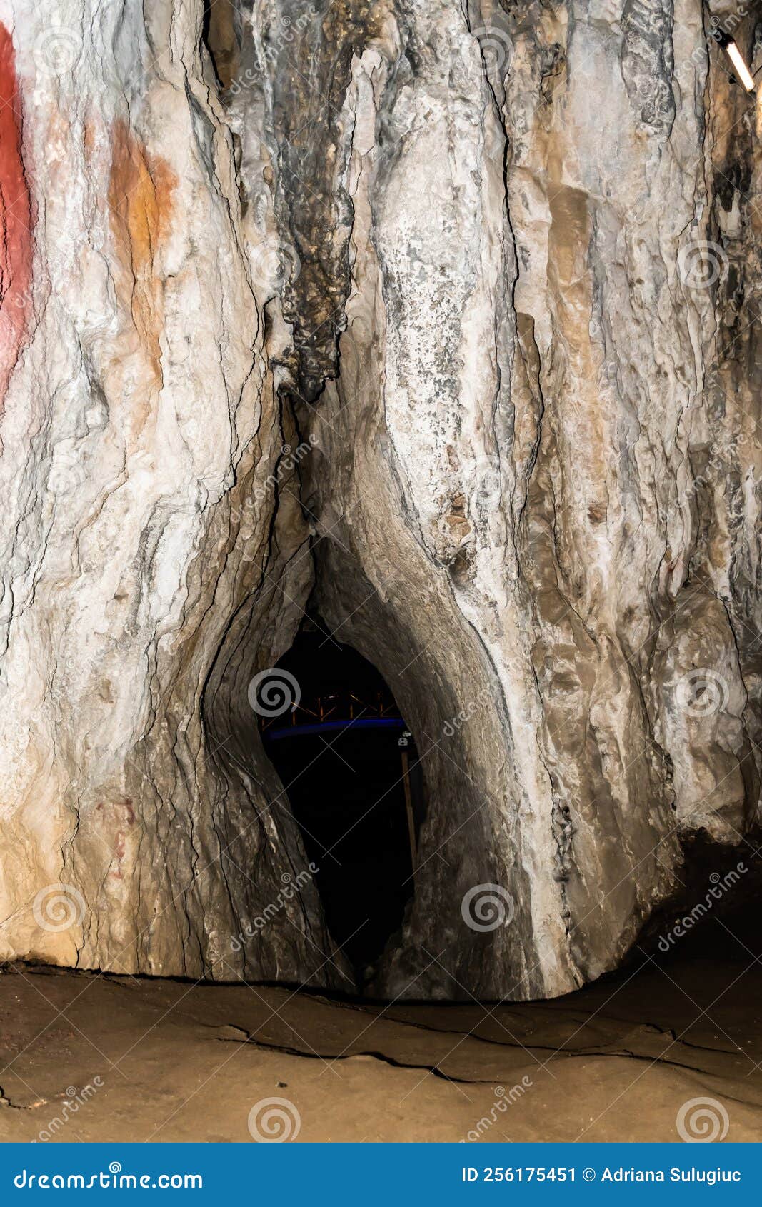 Inside of the Bolii Cave stock image. Image of indoor - 256175451