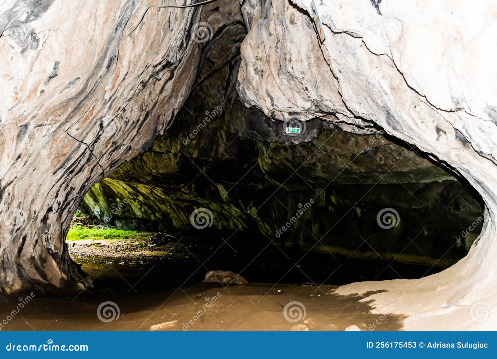 Inside of the Bolii Cave stock image. Image of cavern - 256175453
