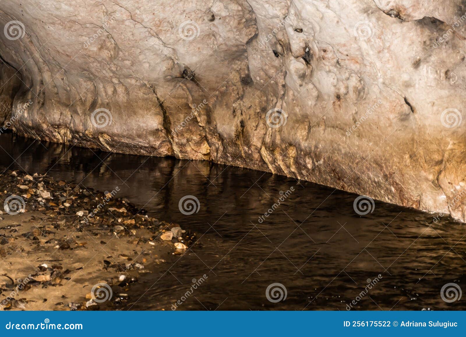 Inside of the Bolii Cave stock photo. Image of geologic - 256175522