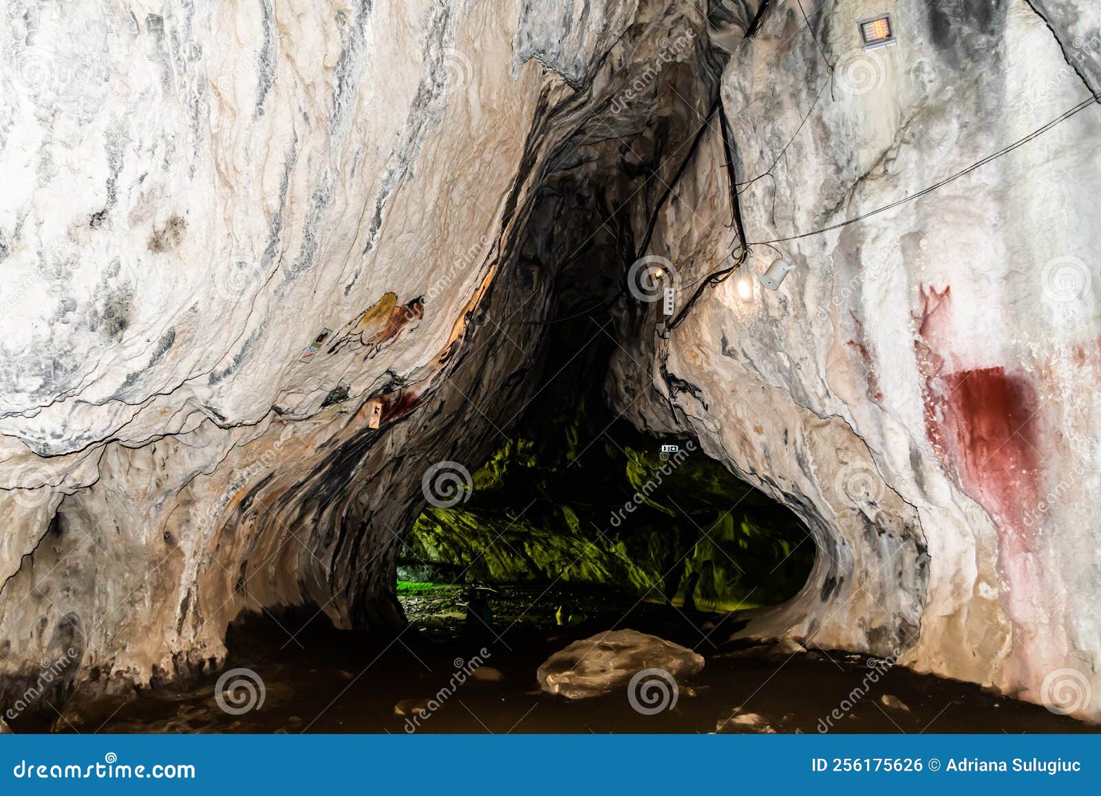 Inside of the Bolii Cave stock photo. Image of formation - 256175626