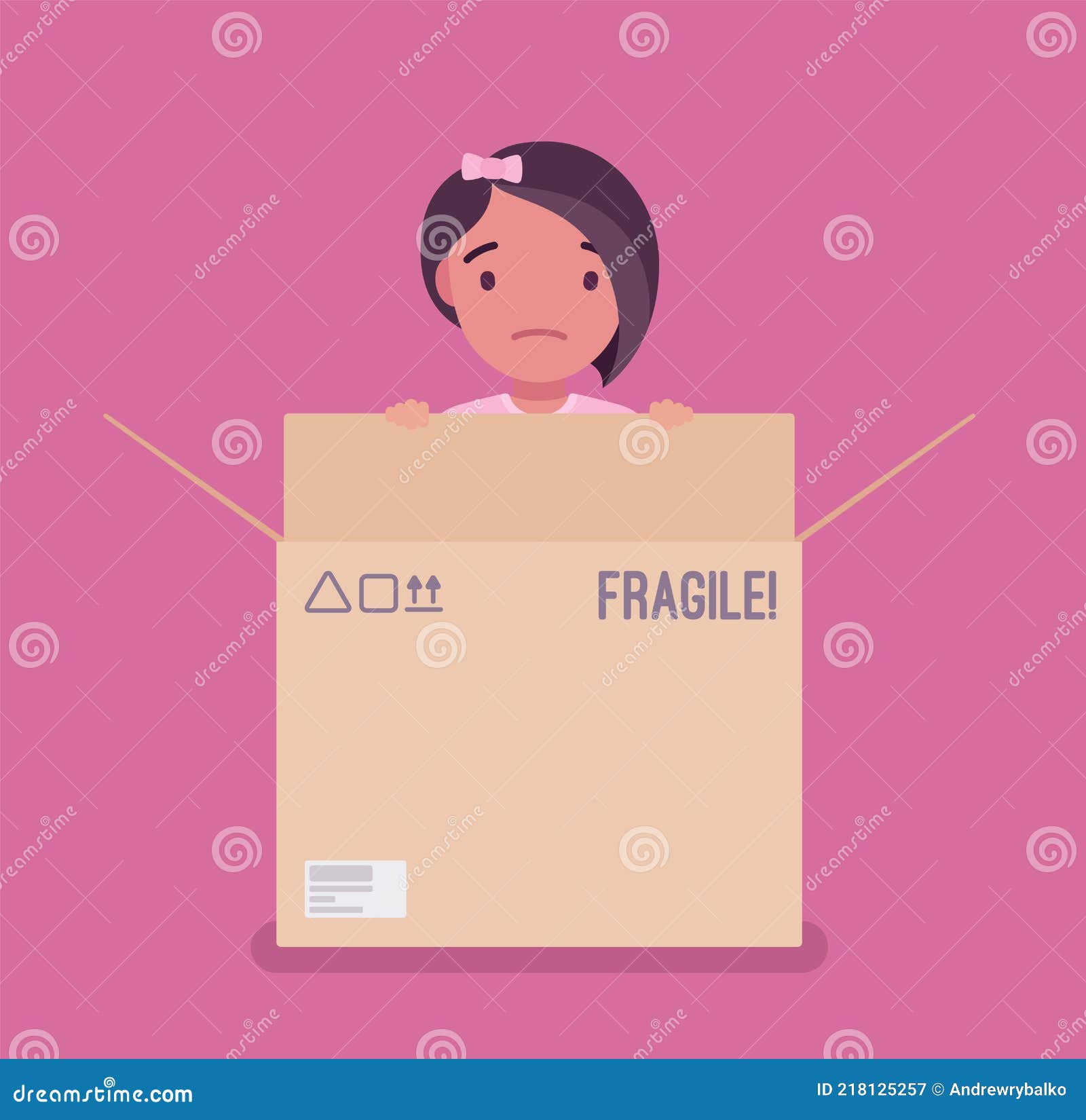 Inside the Box, Child of Standard, Normal or Average Thinking Stock ...