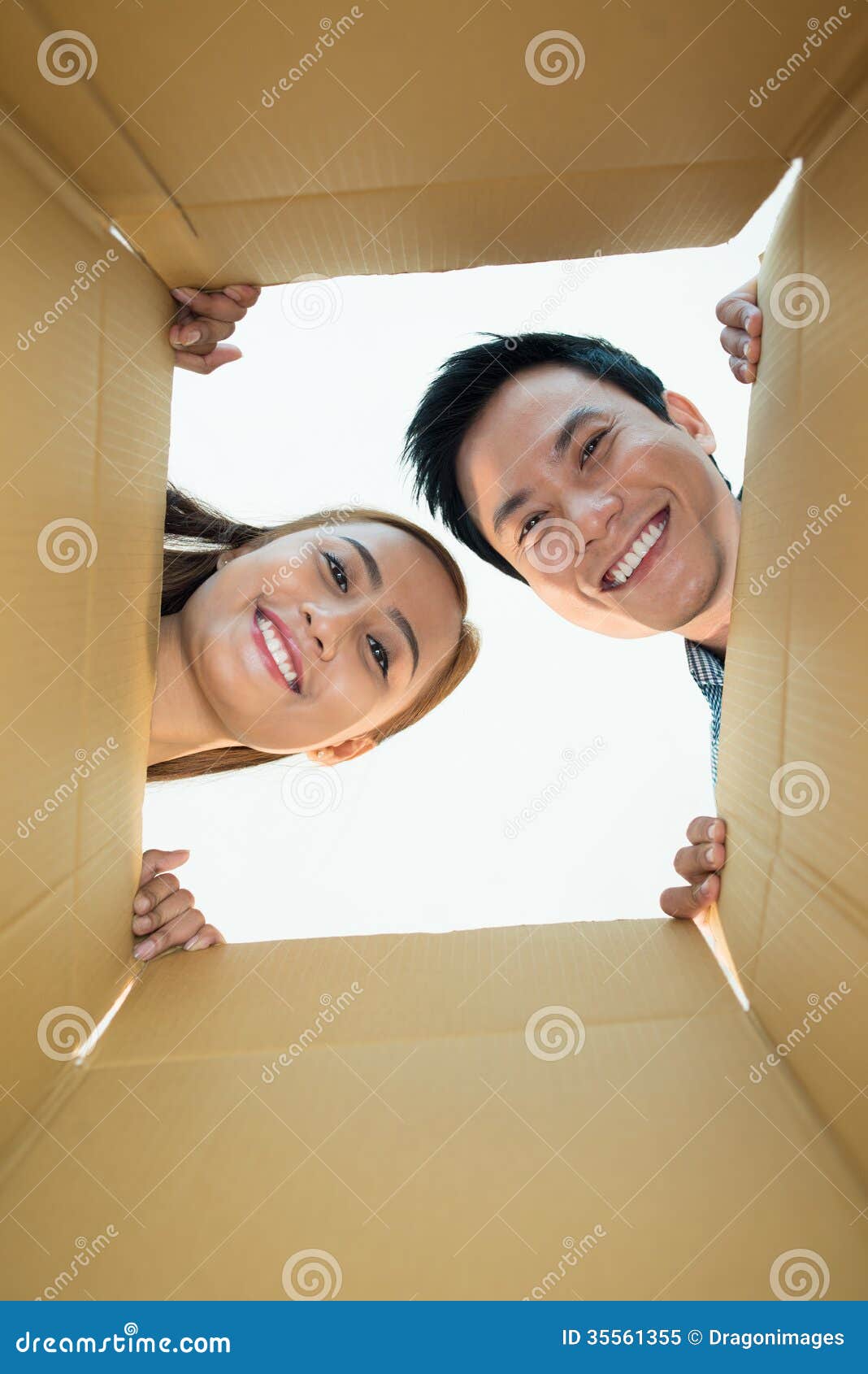 Inside the box stock image. Image of package, cardboard - 35561355