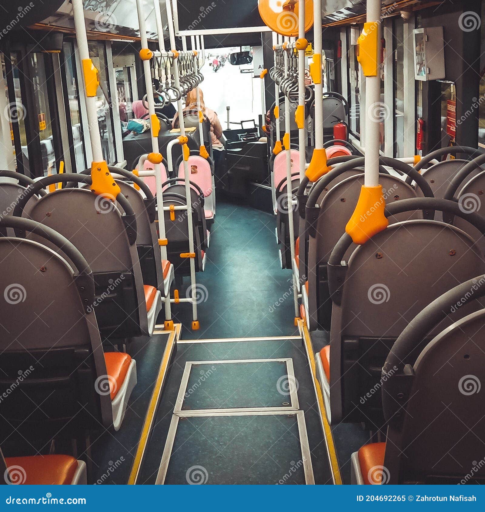 Inside the bus stock image. Image of surabaya, inside - 204692265