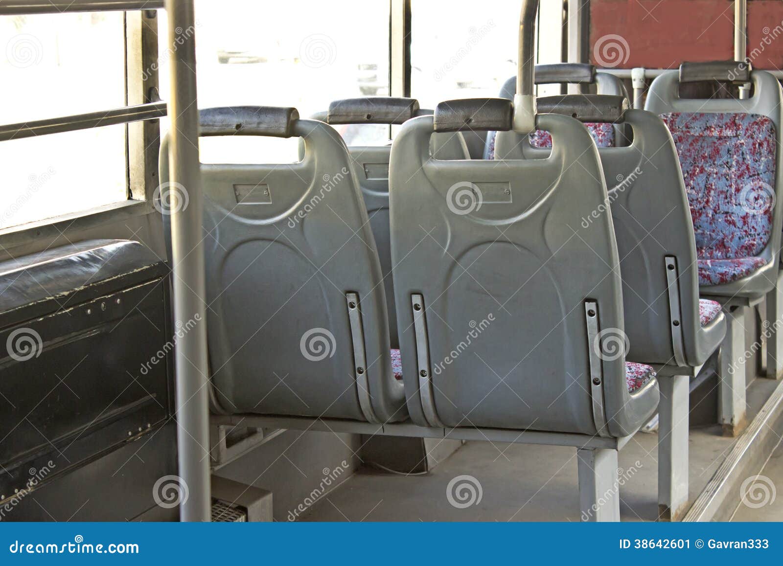 Inside of the bus stock image. Image of coach, transportation - 38642601