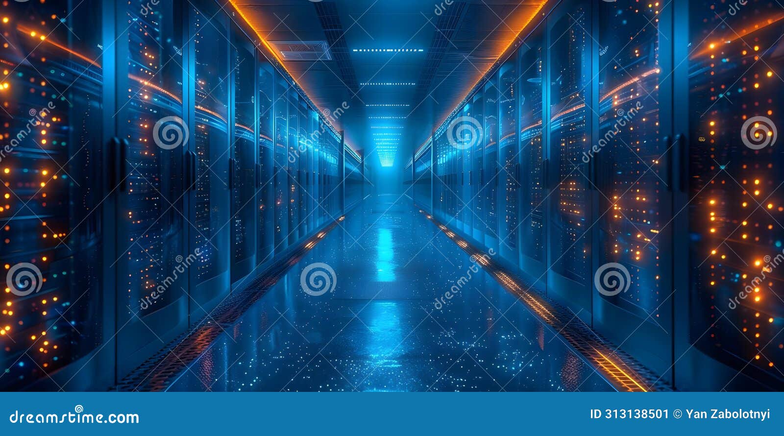 Inside a Bustling Data Center: Rack Servers, Supercomputers, and Cloud ...