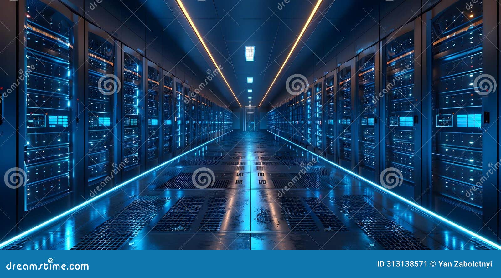 Inside a Bustling Data Center: Rack Servers, Supercomputers, and Cloud ...