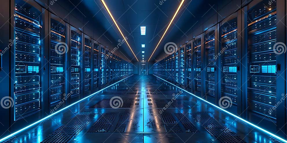 Inside a Bustling Data Center: Rack Servers, Supercomputers, and Cloud ...