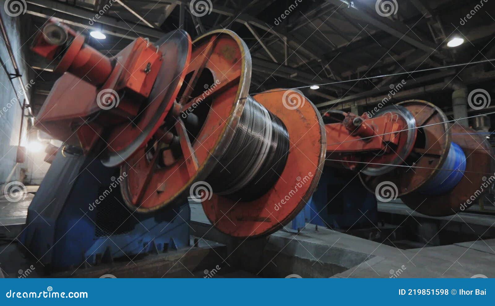 Inside the Cable Workshop, a Modern Cable Factory. Cable Twisting ...