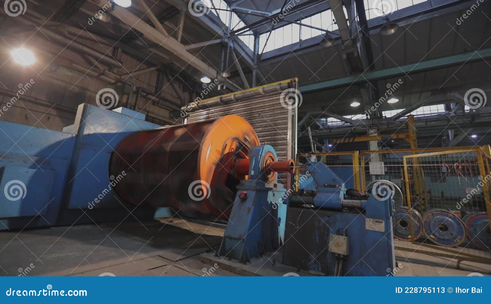 Inside the Cable Workshop, a Modern Cable Factory. Cable Twisting ...