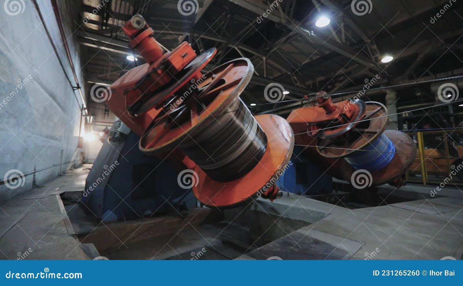 Inside the Cable Workshop, a Modern Cable Factory. Cable Twisting ...