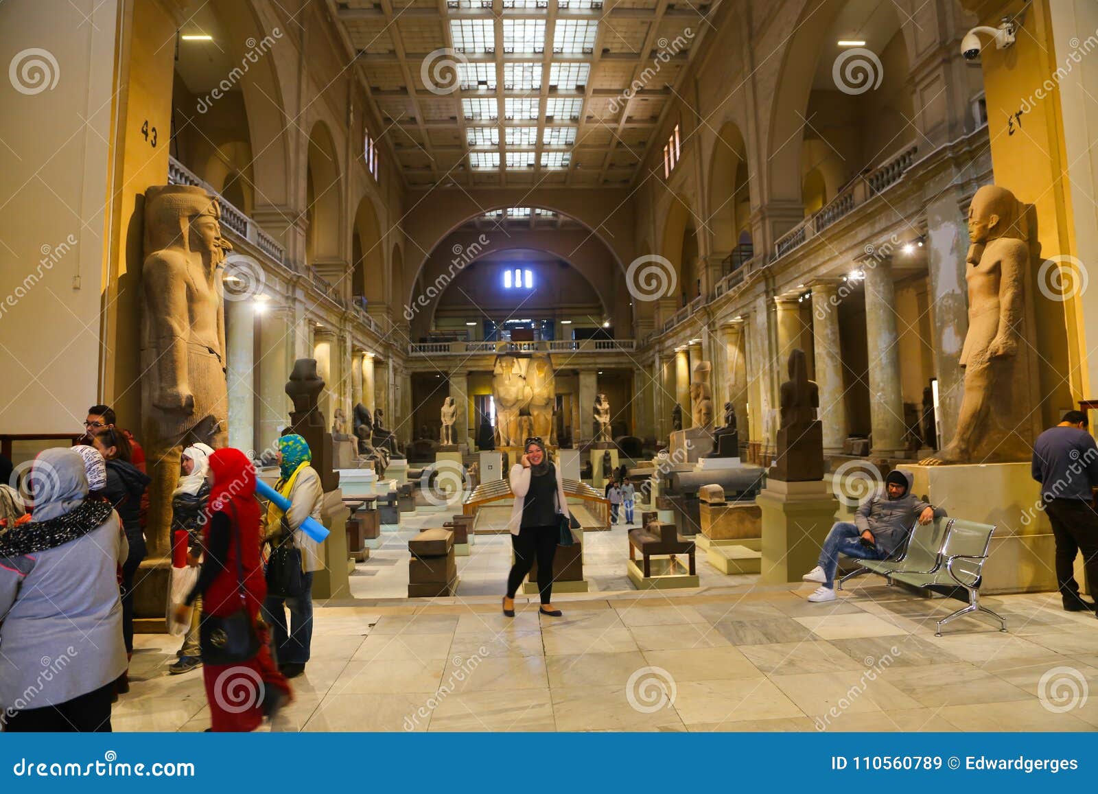 Inside Cairo Museum - Egypt Editorial Stock Image - Image of gold ...