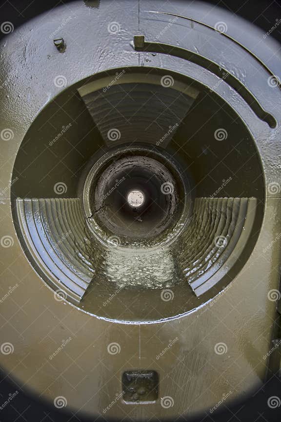 Inside a Cannon Barrel editorial photo. Image of ancient - 318706296
