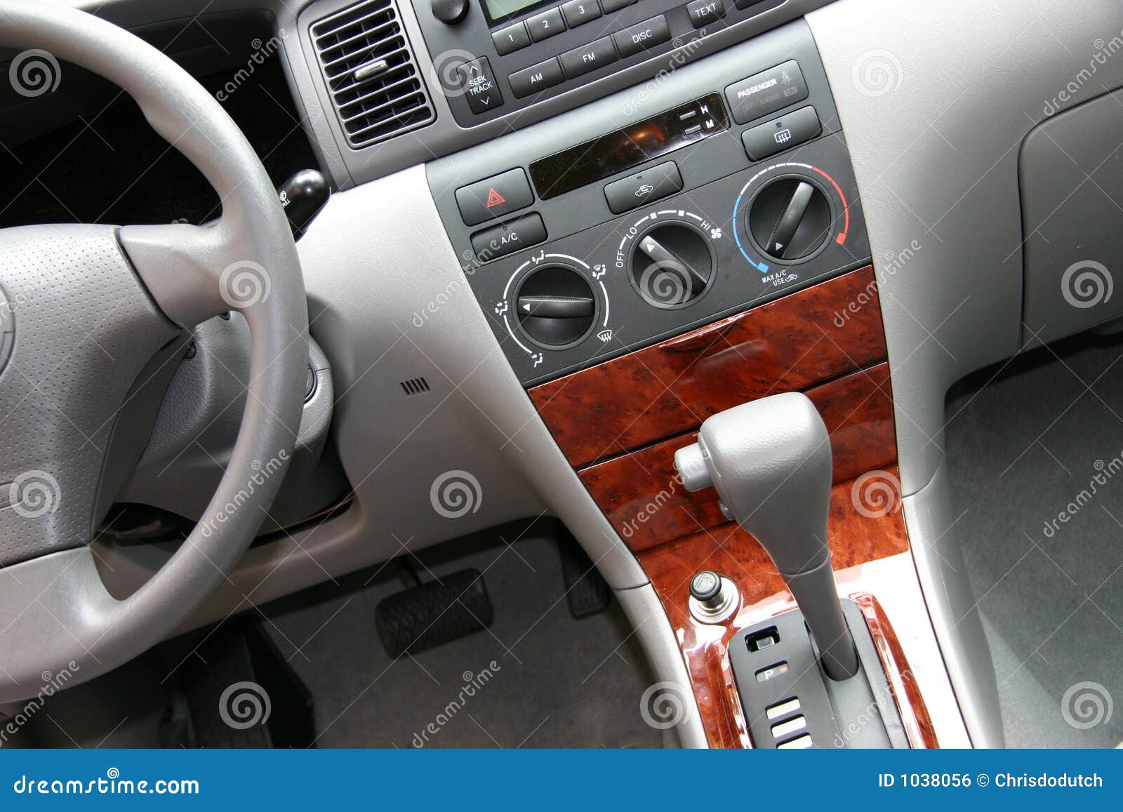 Inside the car stock photo. Image of detail, automatic - 1038056