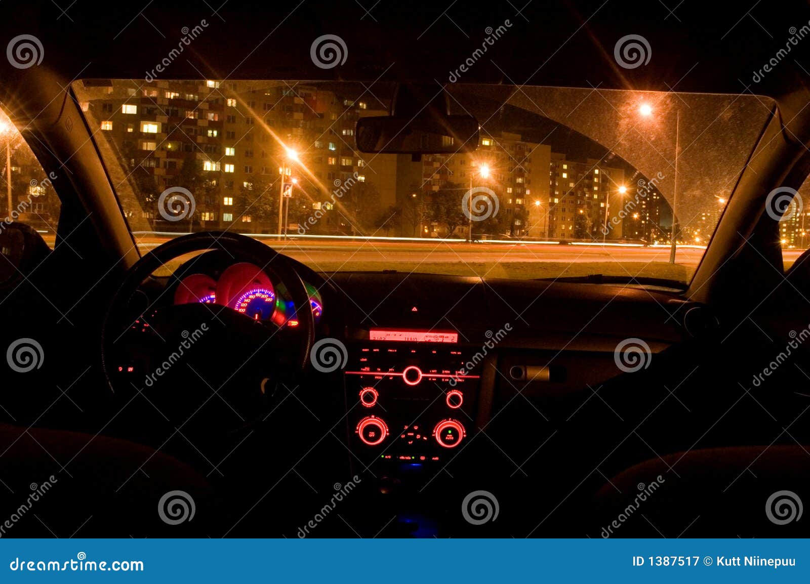 Inside of a car stock image. Image of lamps, dashboard - 1387517