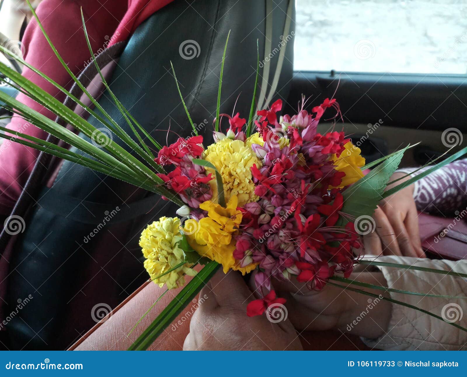 Buke of mix flower stock image. Image of clicked, buke - 106119733