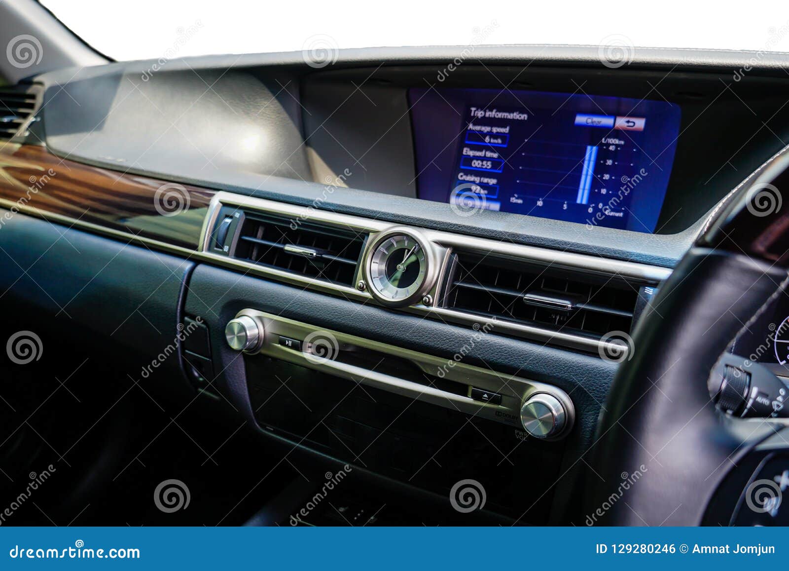 The inside of the car.2 stock photo. Image of background - 129280246