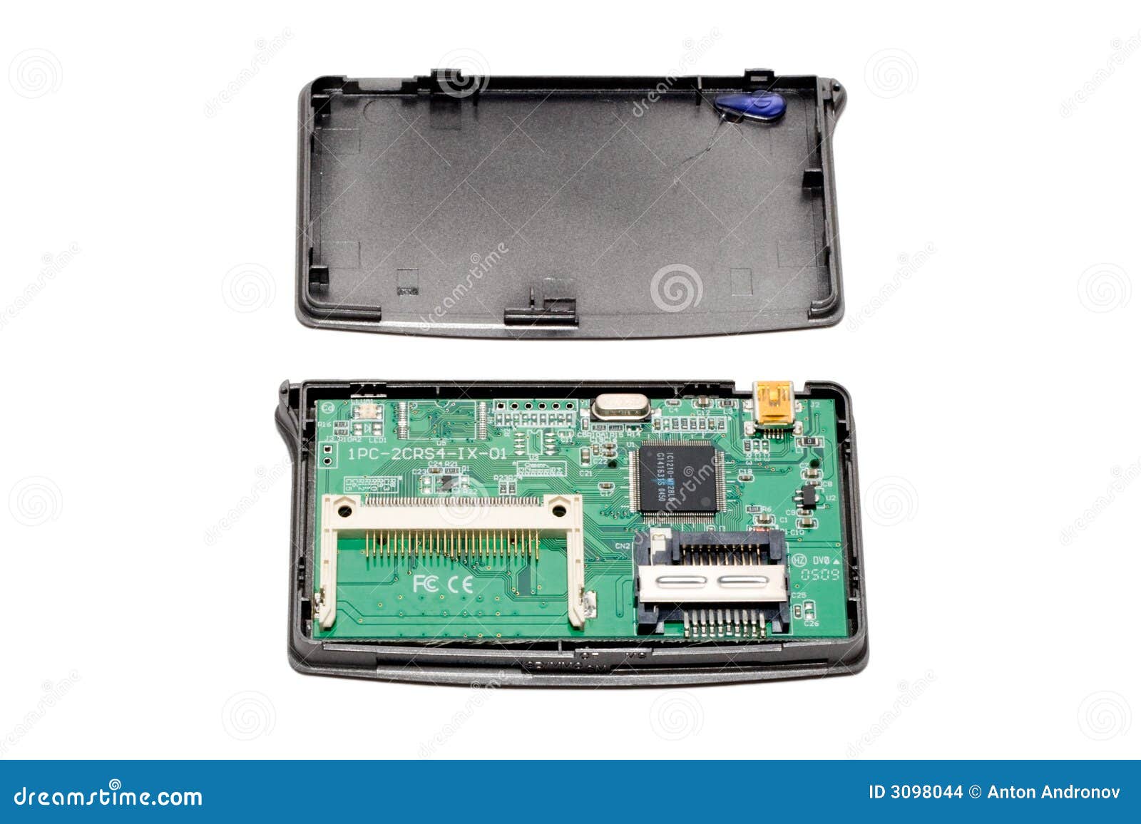 Inside card-reader stock photo. Image of electrical, shape - 3098044