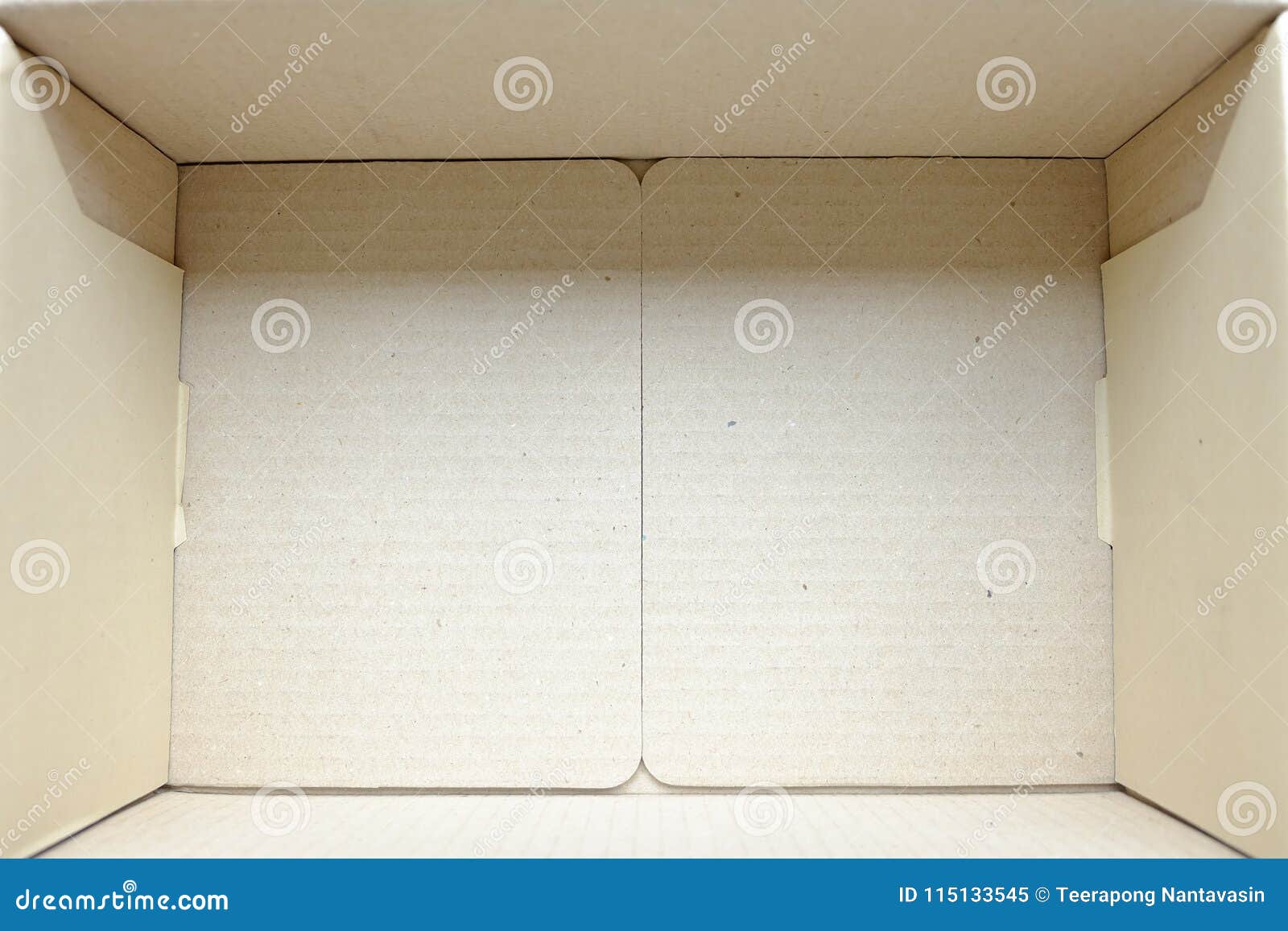 Inside the Cardboard Box Background. Stock Image - Image of card, cargo ...