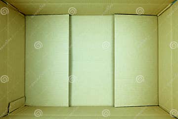Inside Cardboard Box Texture Background. Stock Photo - Image of paper ...
