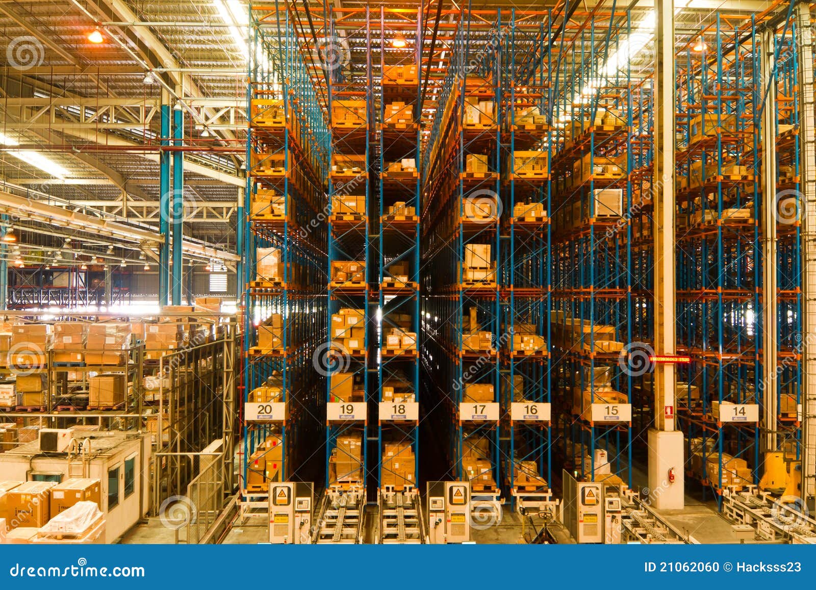 Inside Cargo Terminal Stock Photography | CartoonDealer.com #21062060