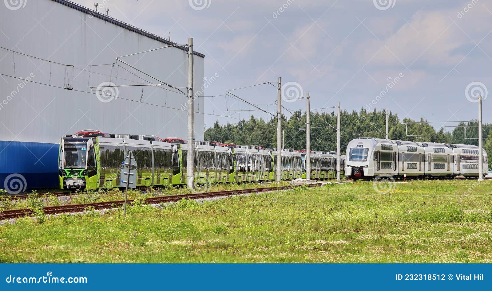 Inside the Carriage Assembly Plant. Production Workshop for the ...