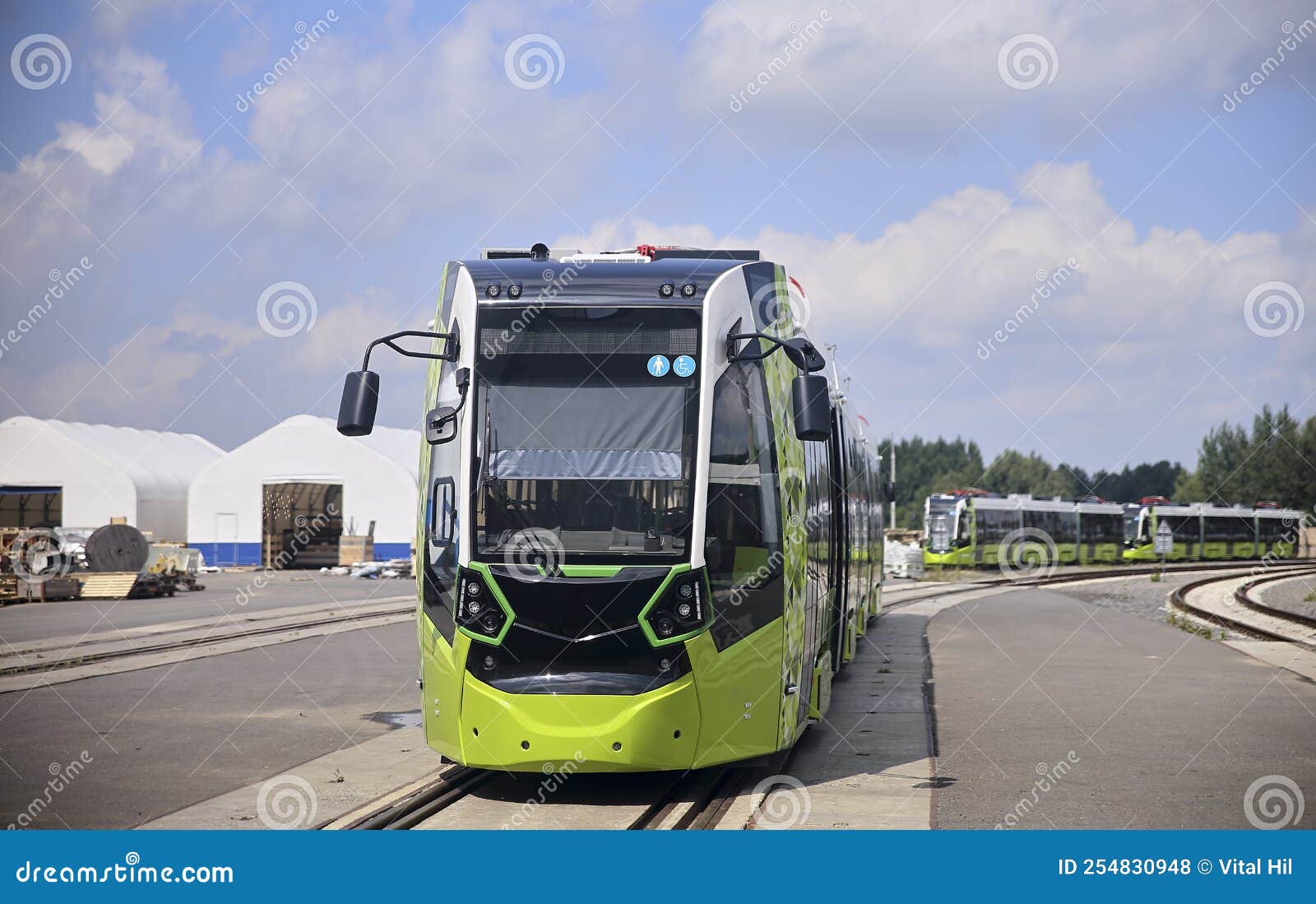 Inside the Carriage Assembly Plant. Production Workshop for the ...