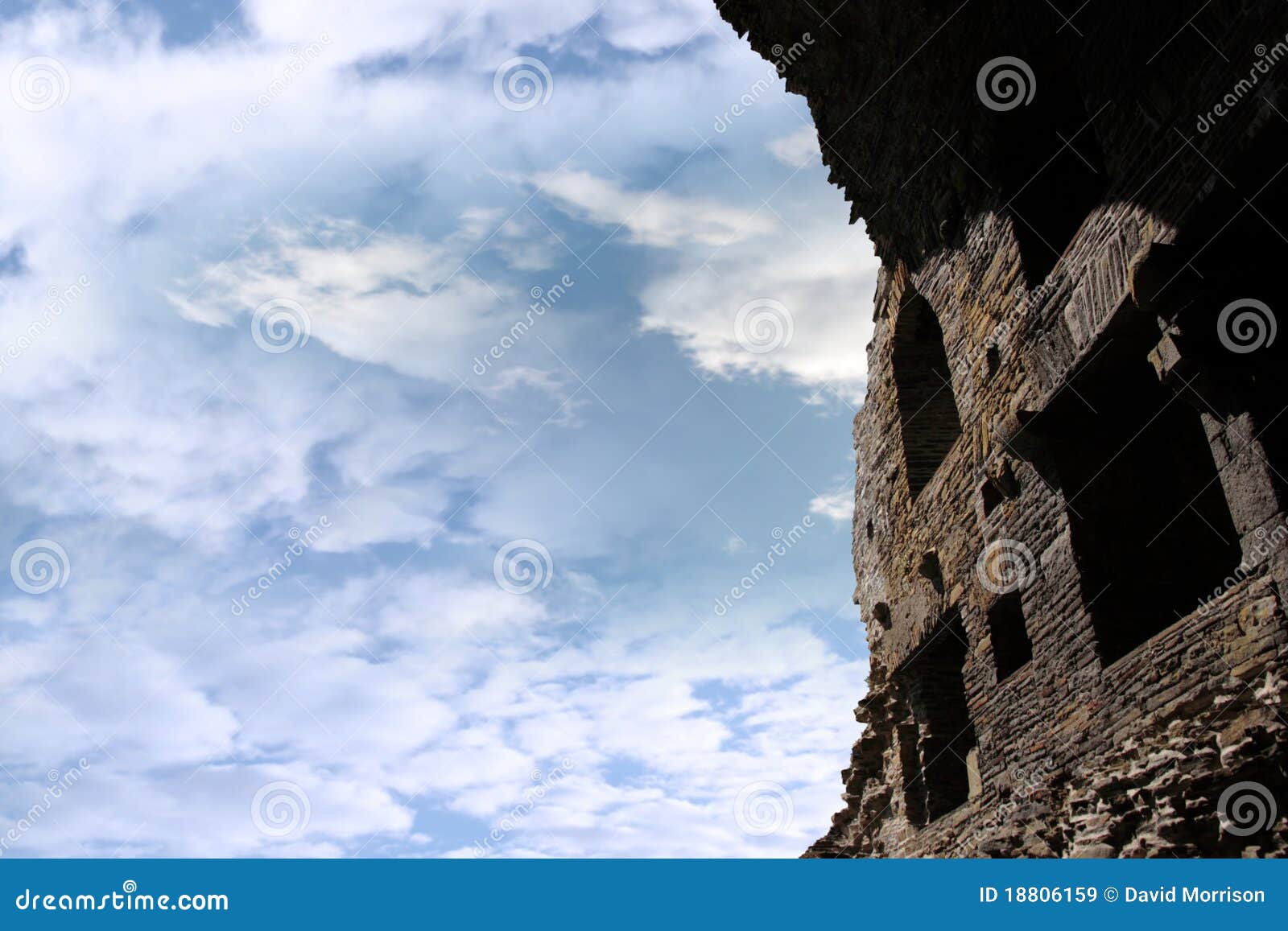 Inside Carrigafoyle Decaying Castle Ruins Stock Image - Image of ...