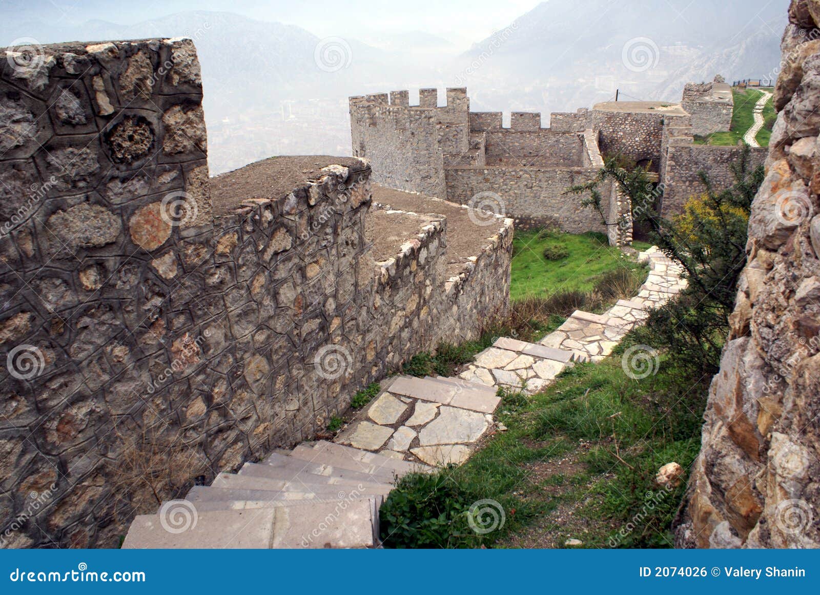 Inside the castle stock photo. Image of fort, brick, beautiful - 2074026