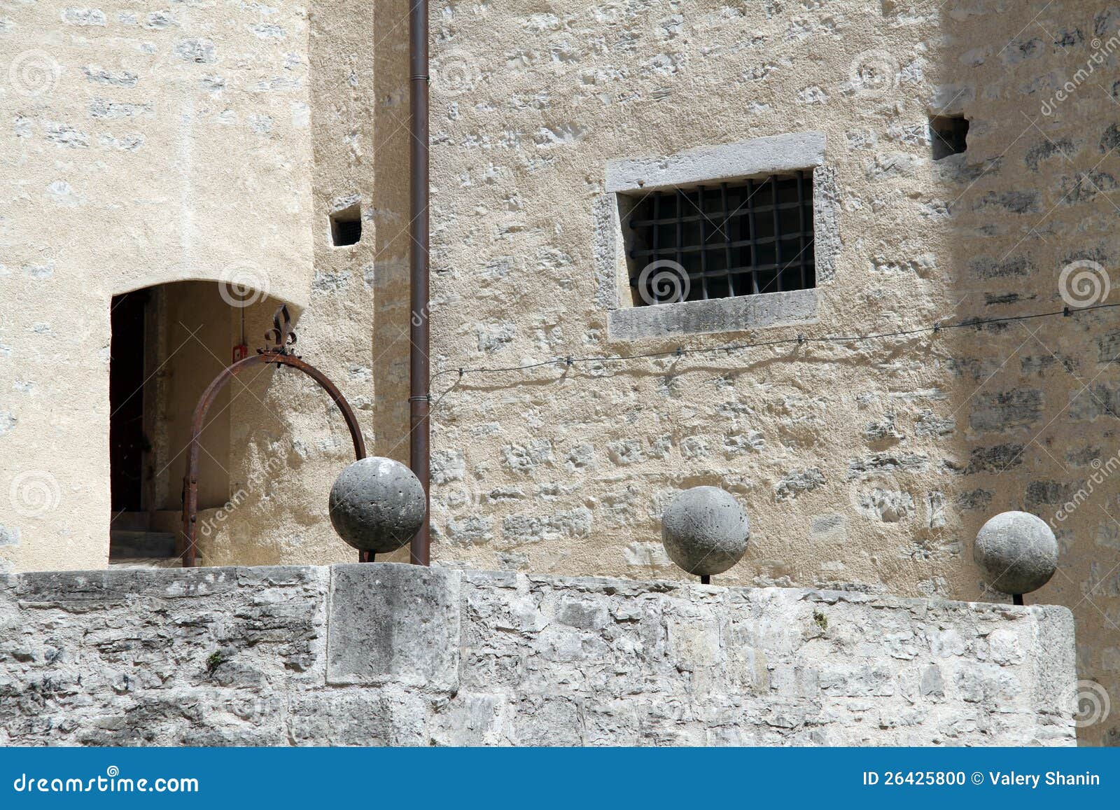 Inside castle stock photo. Image of gray, brick, medieval - 26425800