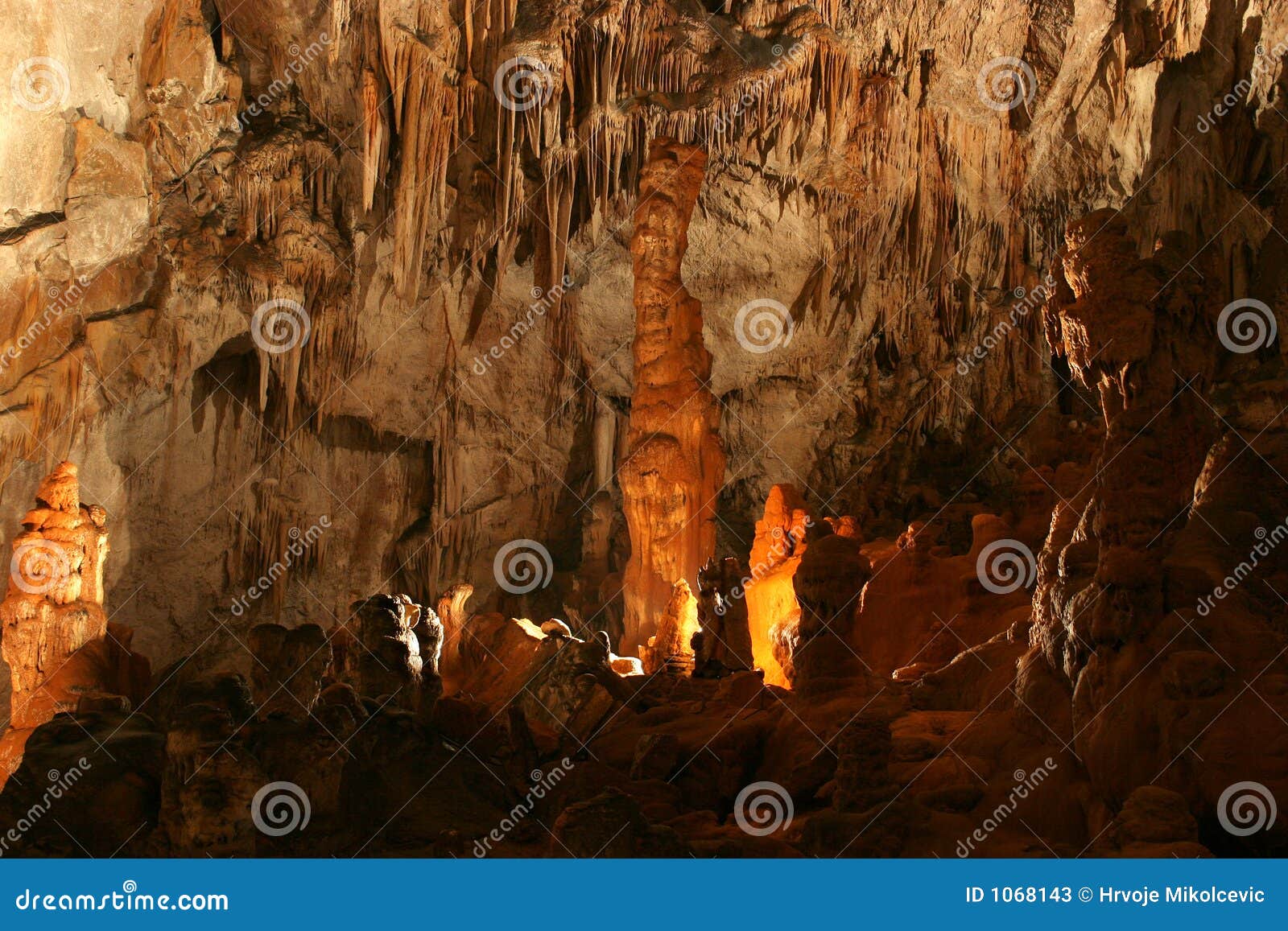 Inside the cave stock image. Image of cave, drops, hidden - 1068143