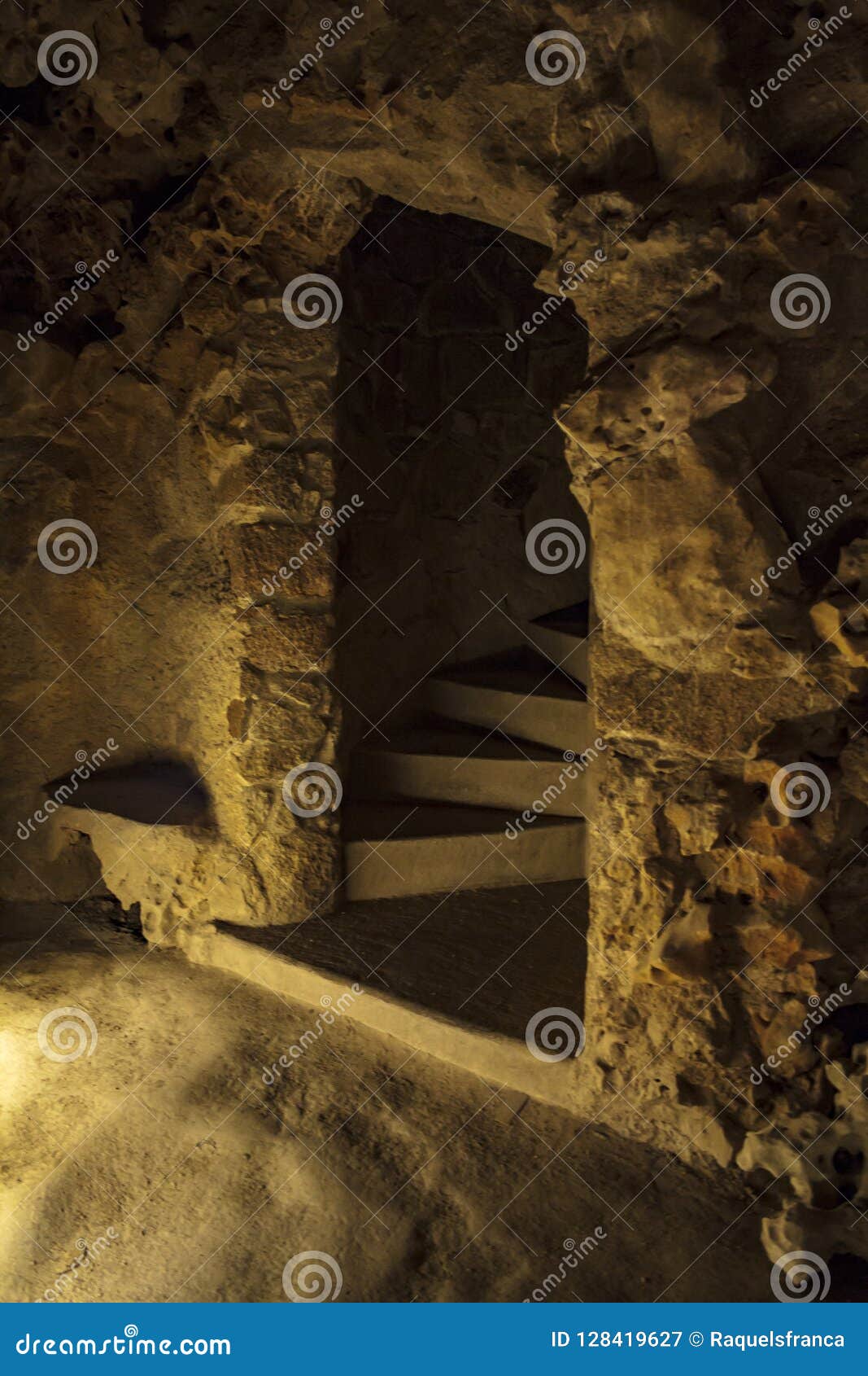 Inside a cave stock image. Image of stone, wall, cave - 128419627