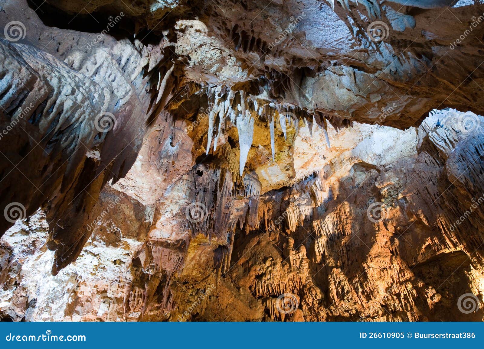 Inside a cave stock image. Image of speleology, mediterranean - 26610905