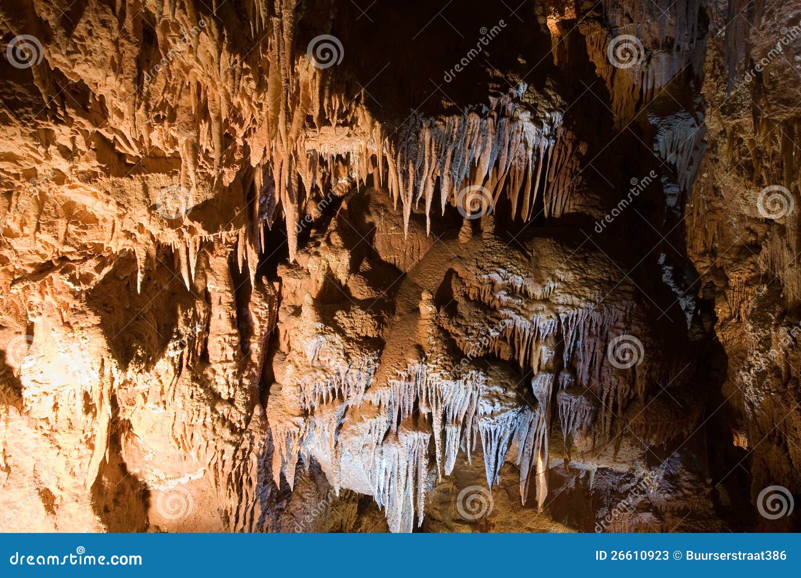 Inside a cave stock image. Image of nature, grotta, speleology - 26610923