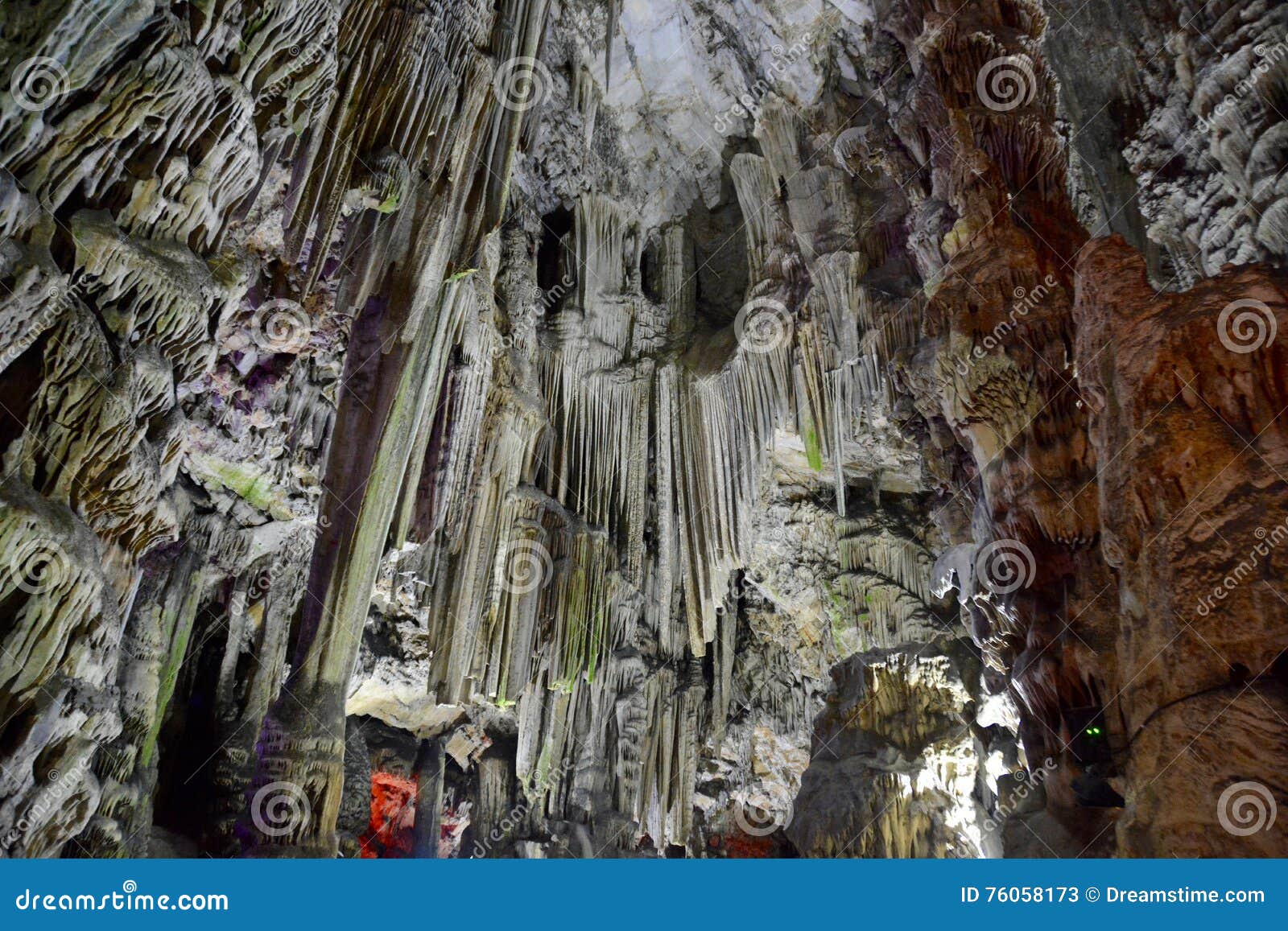 Inside the Caves in Gibraltar Stock Image - Image of gibraltar ...