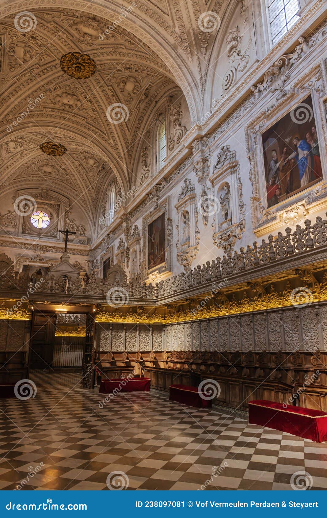 Inside the Chapel of the Cartuja Monastery Editorial Photo - Image of ...